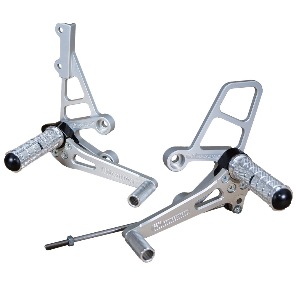 Woodcraft Suzuki TL1000R Rearsets Complete Kit - Sportbike Track Gear