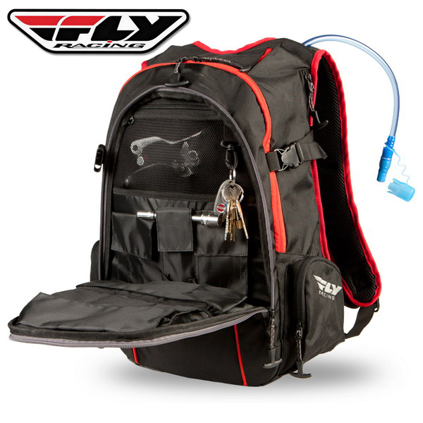 Fly Racing Back Country Hydration System Backpack Black - Sportbike ...