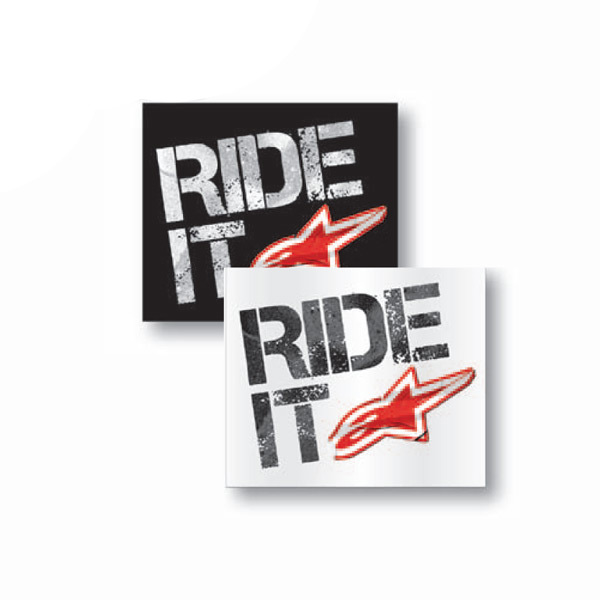 Alpinestars Decal Ride It Sticker - Sportbike Track Gear
