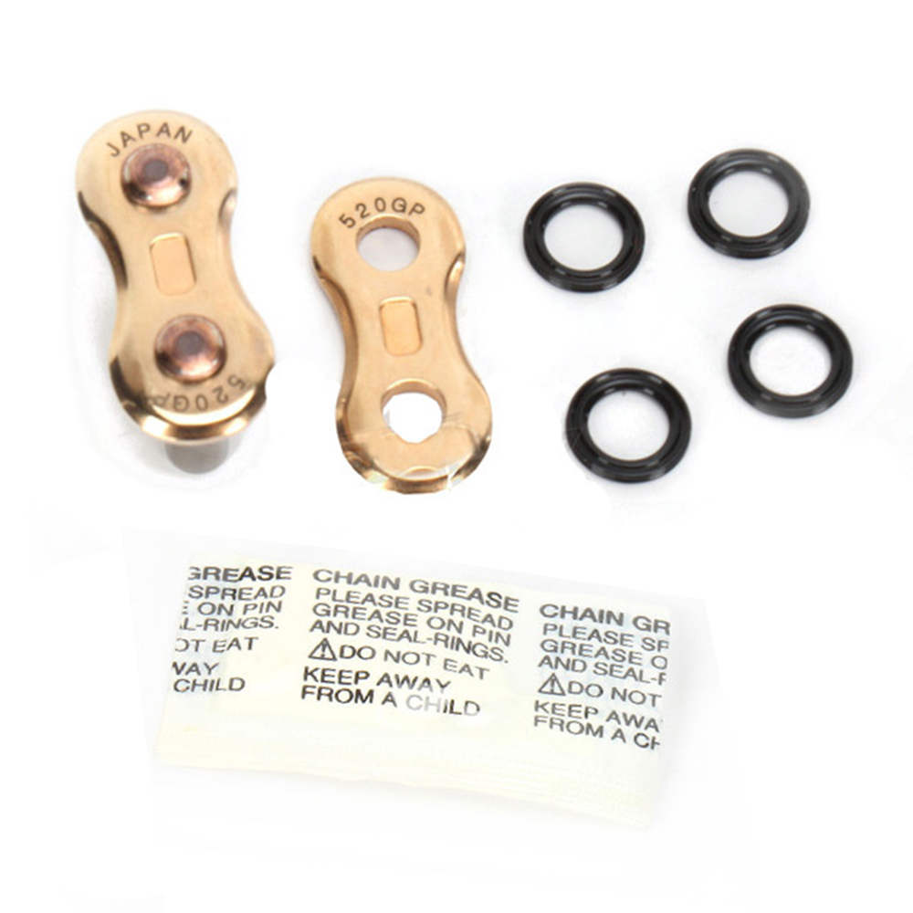 EK 3D 520Z X-Ring Supersport Chain Rivet Link - Sportbike Track Gear