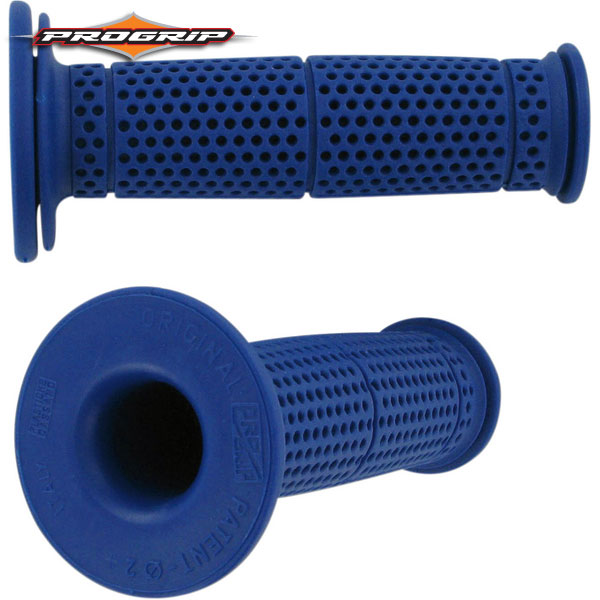 ProGrip 714 Rally Grips Blue - Sportbike Track Gear