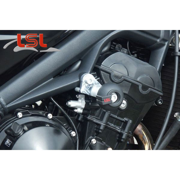 LSL Triumph Street Triple R 09-12 Frame Slider Kit - Sportbike Track Gear