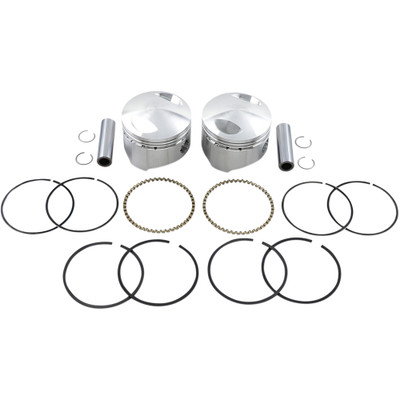 Wiseco HarleyDavidson Disc Glide FXDG 1983 Piston Kit .010 - Sportbike ...
