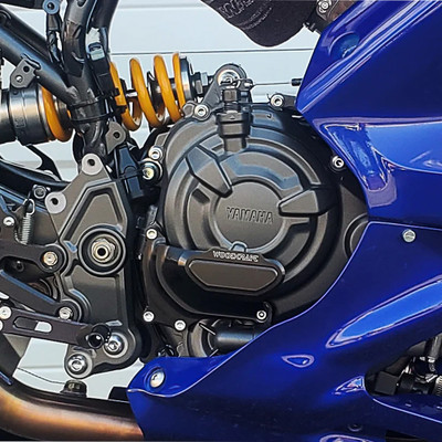 Woodcraft Yamaha FZ-07 / MT-07 2015-2024 RHS Water Pump Cover Protector ...