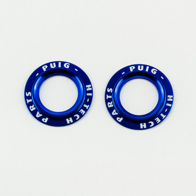 Puig PHB19 Rear Axle Slider Aluminum Trim Ring Set - Sportbike Track Gear