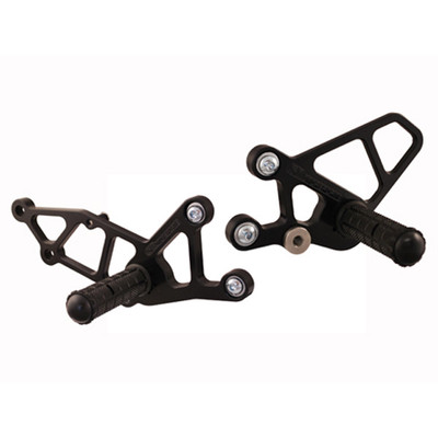 Woodcraft Kawasaki Ninja 250R 2008-2012 Rearsets Basic Adjustable Kit