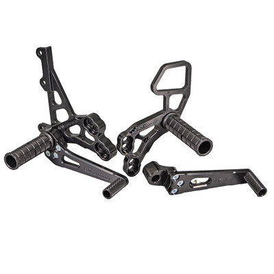 Woodcraft Suzuki GSXR 1000 2009-2016 Rearsets Complete Kit