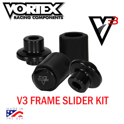 Vortex V3 Frame Sliders Honda CBR1000RR 08-16 - Sportbike Track Gear