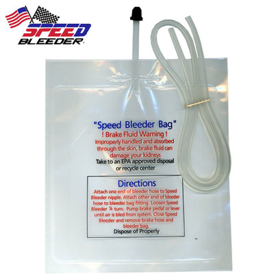 Speed Bleeder Bag and Hose Kit - Sportbike Track Gear