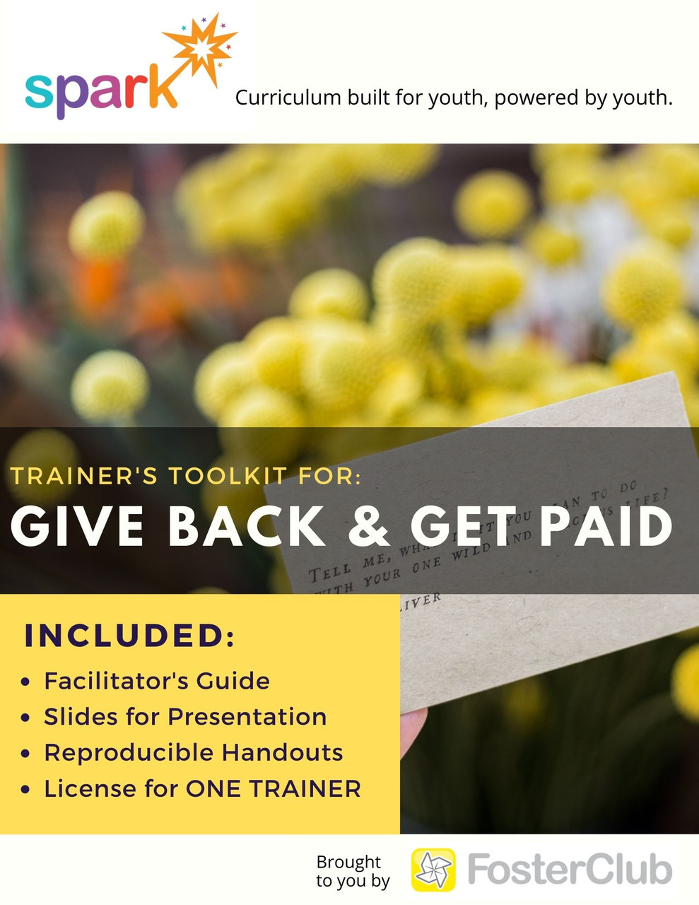 Give Back & Get Paid Workshop - Store | FosterClub