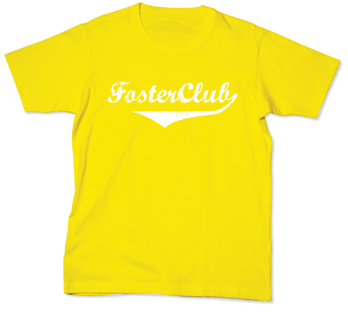 FosterClub Vintage Logo Yellow Tee - Store | FosterClub