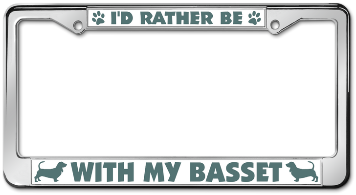 License Plate Frames-3 Sayings - The Slobber Shoppe