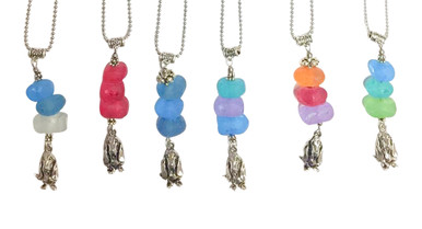 Ombre Glass Necklace - The Slobber Shoppe