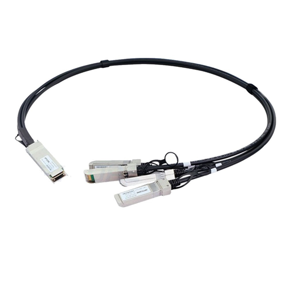 40G QSFP+ to 4x10G SFP+ DAC Passive Direct Attach Copper Breakout Cable ...