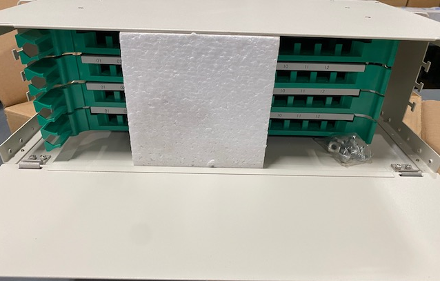48 Core LC FC SC ST ODF Optical Distribution Frame rack mount 19" Fiber ...