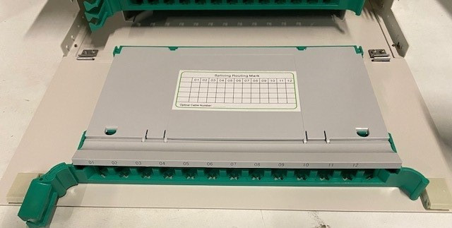 72 Core LC FC SC ST ODF Optical Distribution Frame rack mount 19" Fiber ...