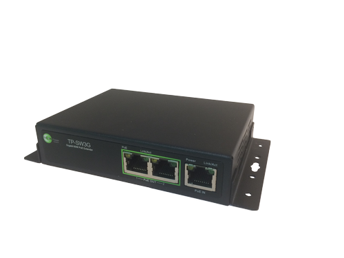 Tycon Systems TP-SW3G PoE Switch, 3xPort GigE 802.3at PoE,60W