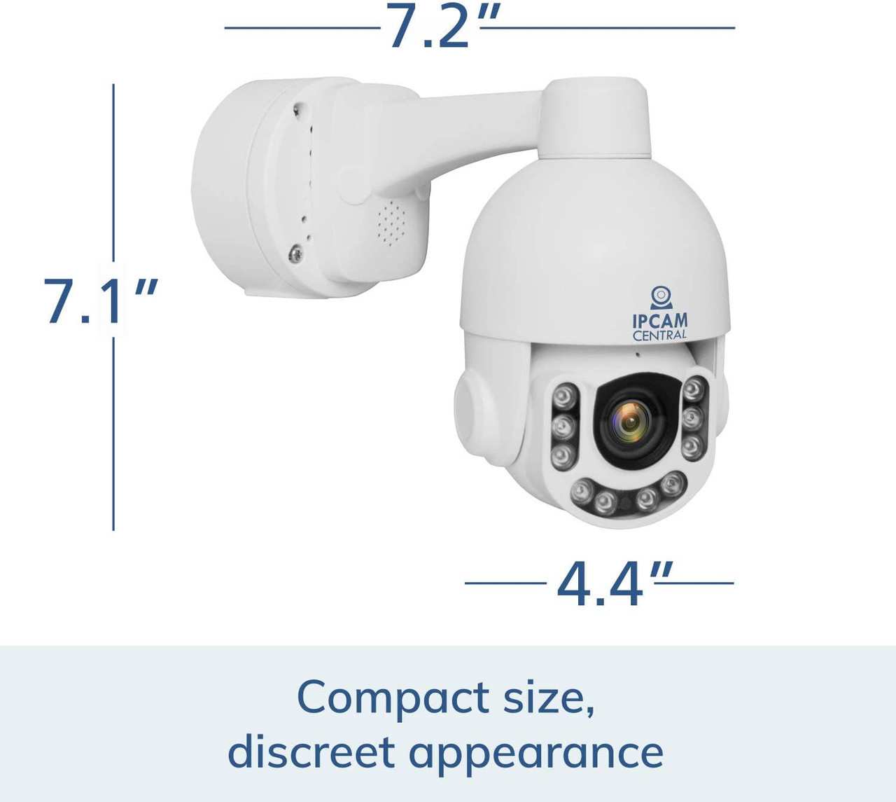 IPCAM CENTRAL IPCC-5080E Mini HDPro V1 - 5x Optical Zoom, HD 5.0 Mega ...