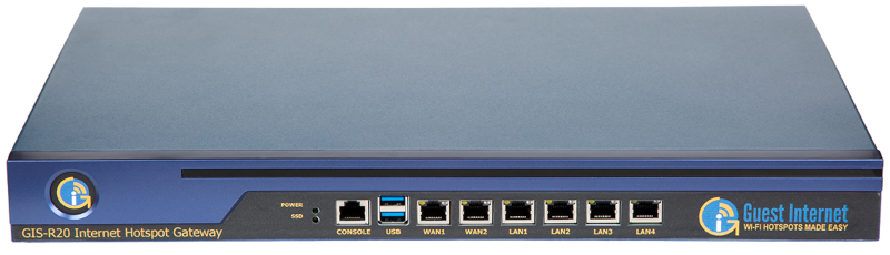 Guest Internet GIS-20 High Performance Hotspot Gateway
