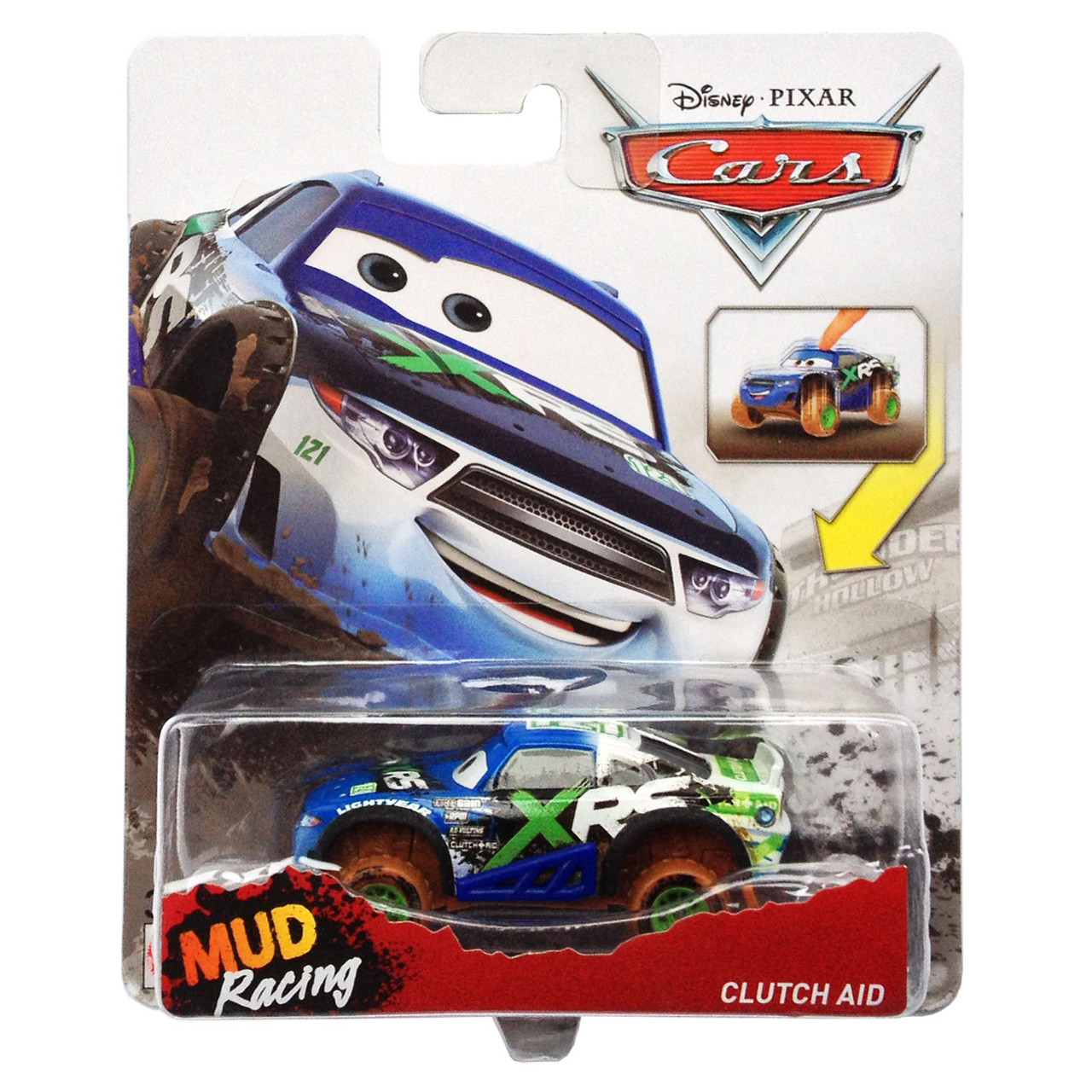Disney Pixar Cars: XRS Mud Racing CLUTCH AID 1:55 Scale Die-Cast ...