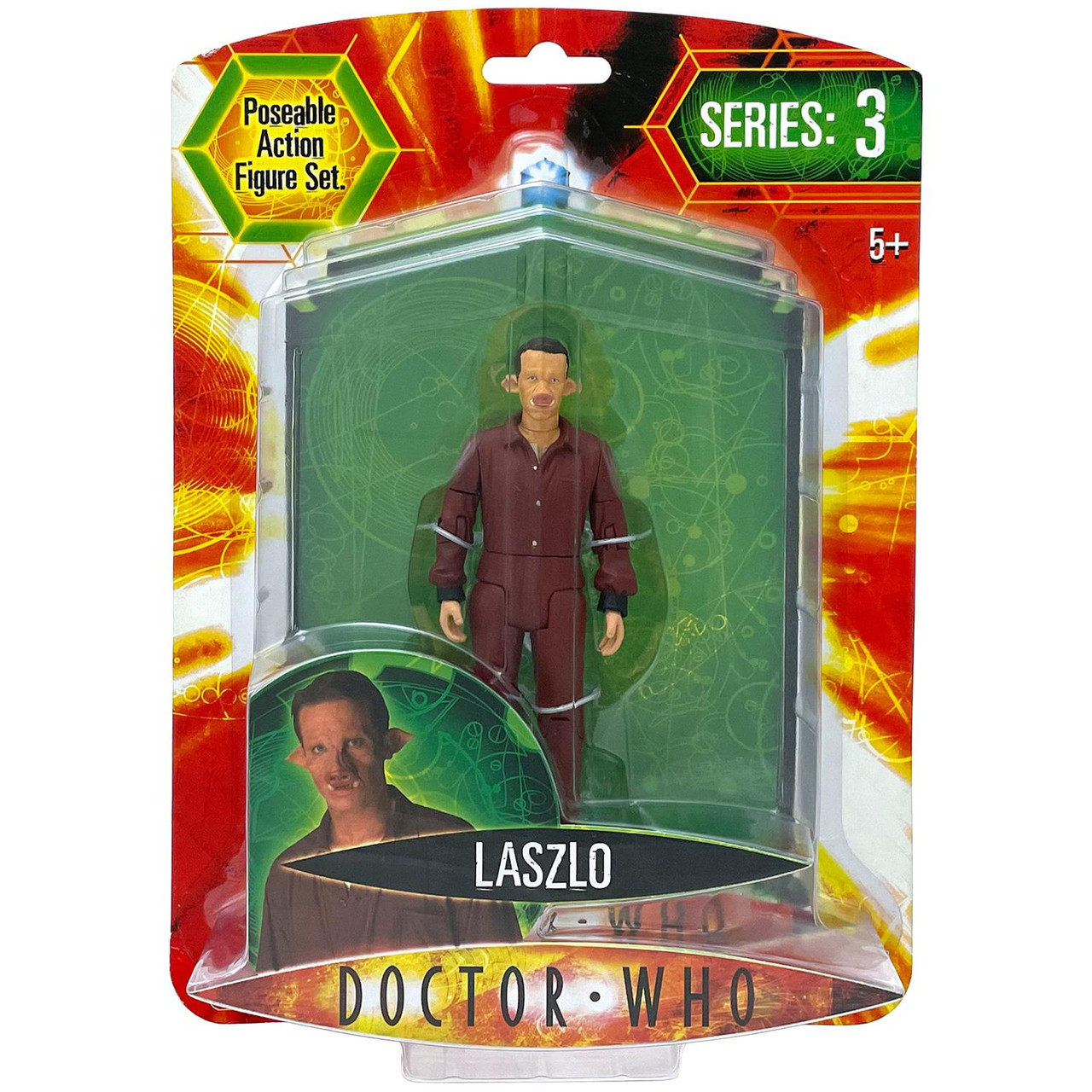 Doctor Who Series 3 LASZLO 5-inch Action Figure - The Toy Barn