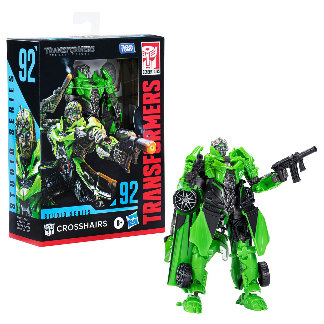 Transformers Studio Series #92 Deluxe Class The Last Knight CROSSHAIRS ...