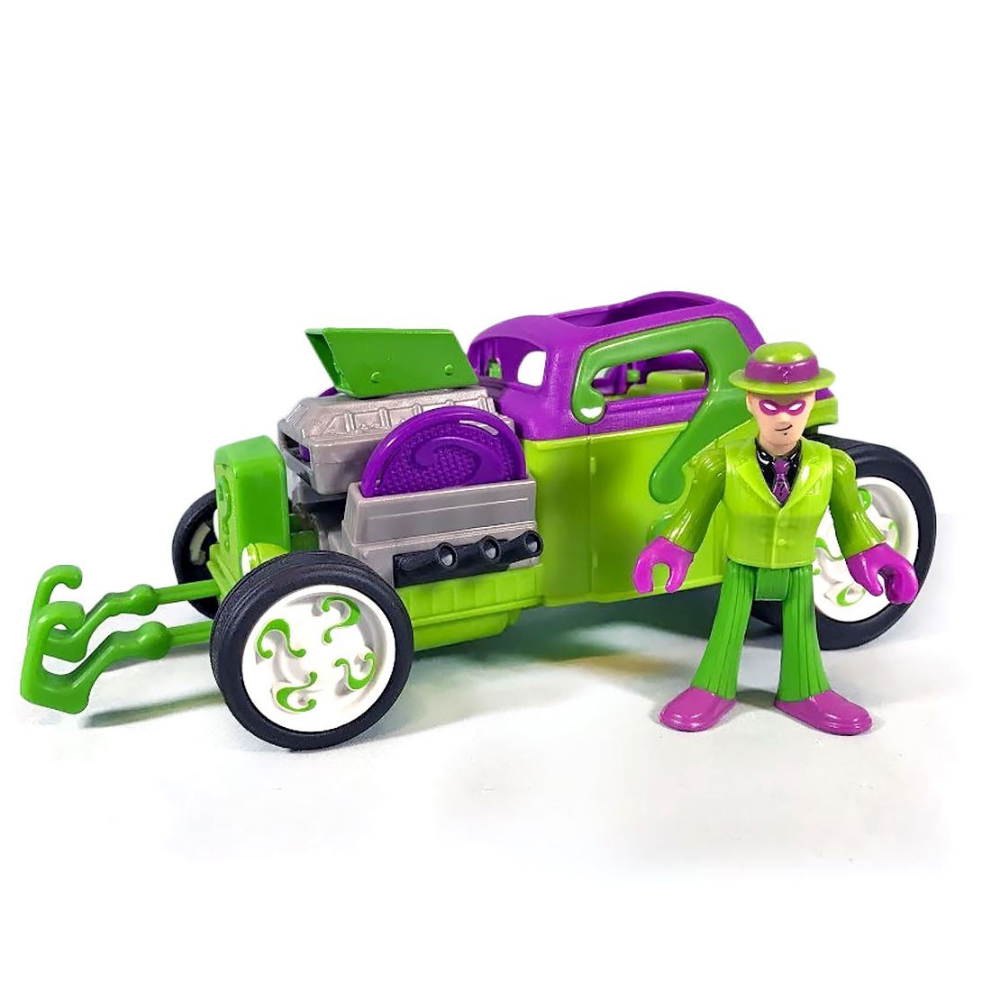 Fisher-Price Imaginext DC Super Friends THE RIDDLER & HOT ROD - The Toy ...