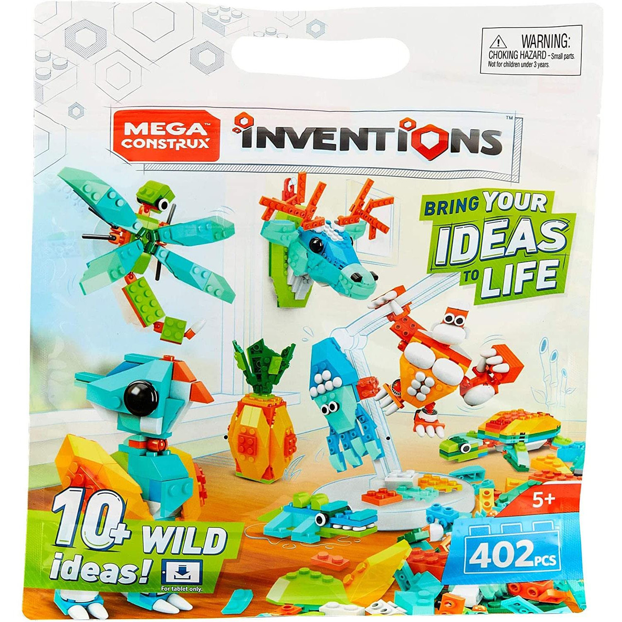 Mega Construx Inventions 402pc WILD Building Set - The Toy Barn
