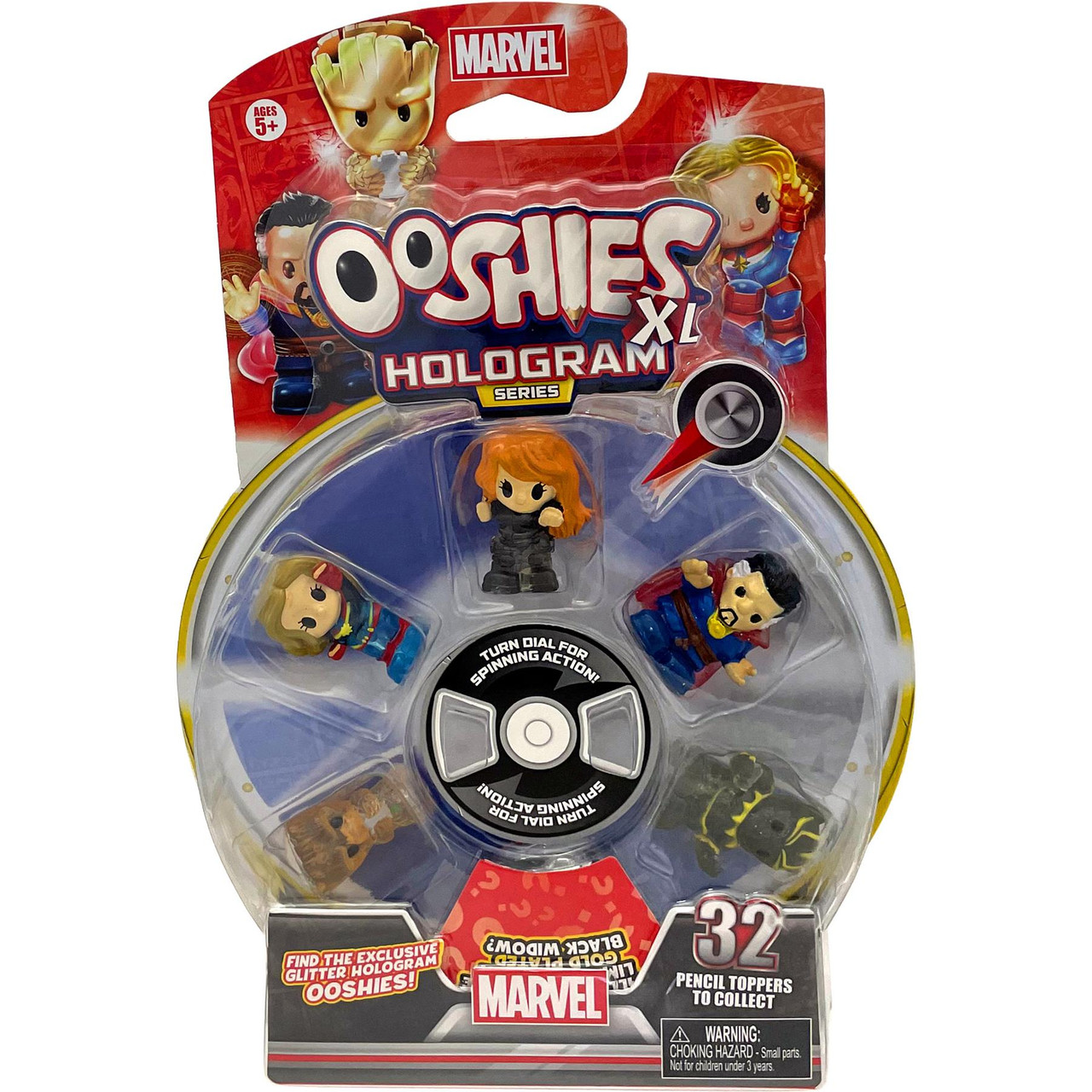 Marvel Ooshies XL Hologram Series 6-Pack (Including Black Widow) - The ...