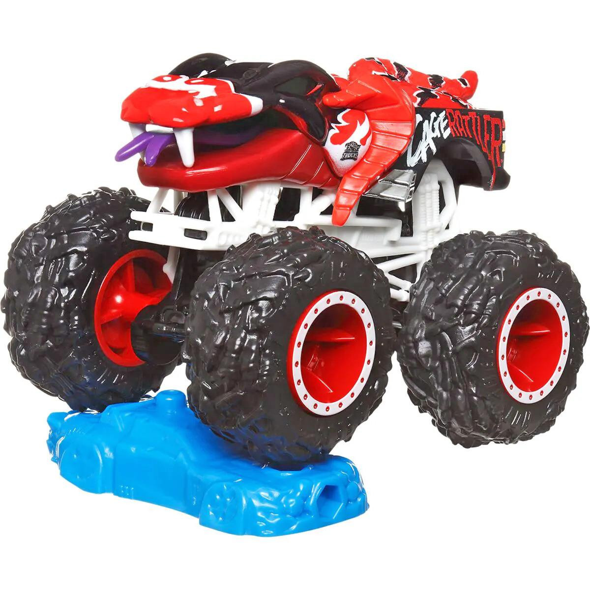 Hot Wheels Monster Trucks CAGE RATTLER 1:64 Scale Vehicle - The Toy Barn