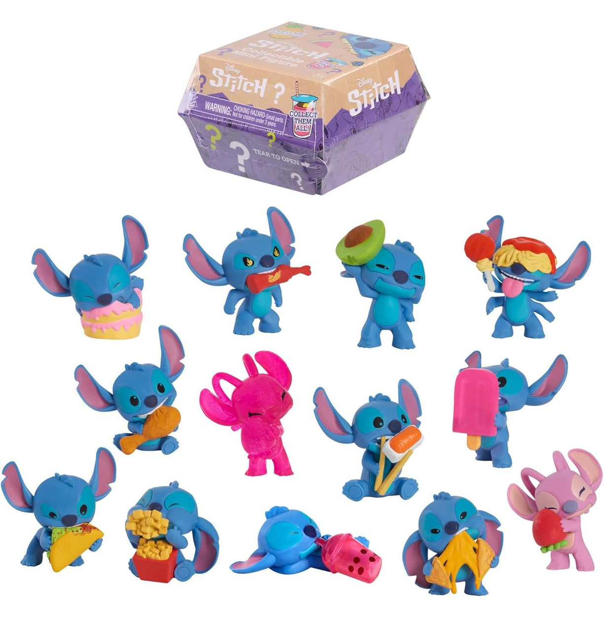 Disney Stitch Feed Me Series 2 Collectible Mini Figure - The Toy Barn