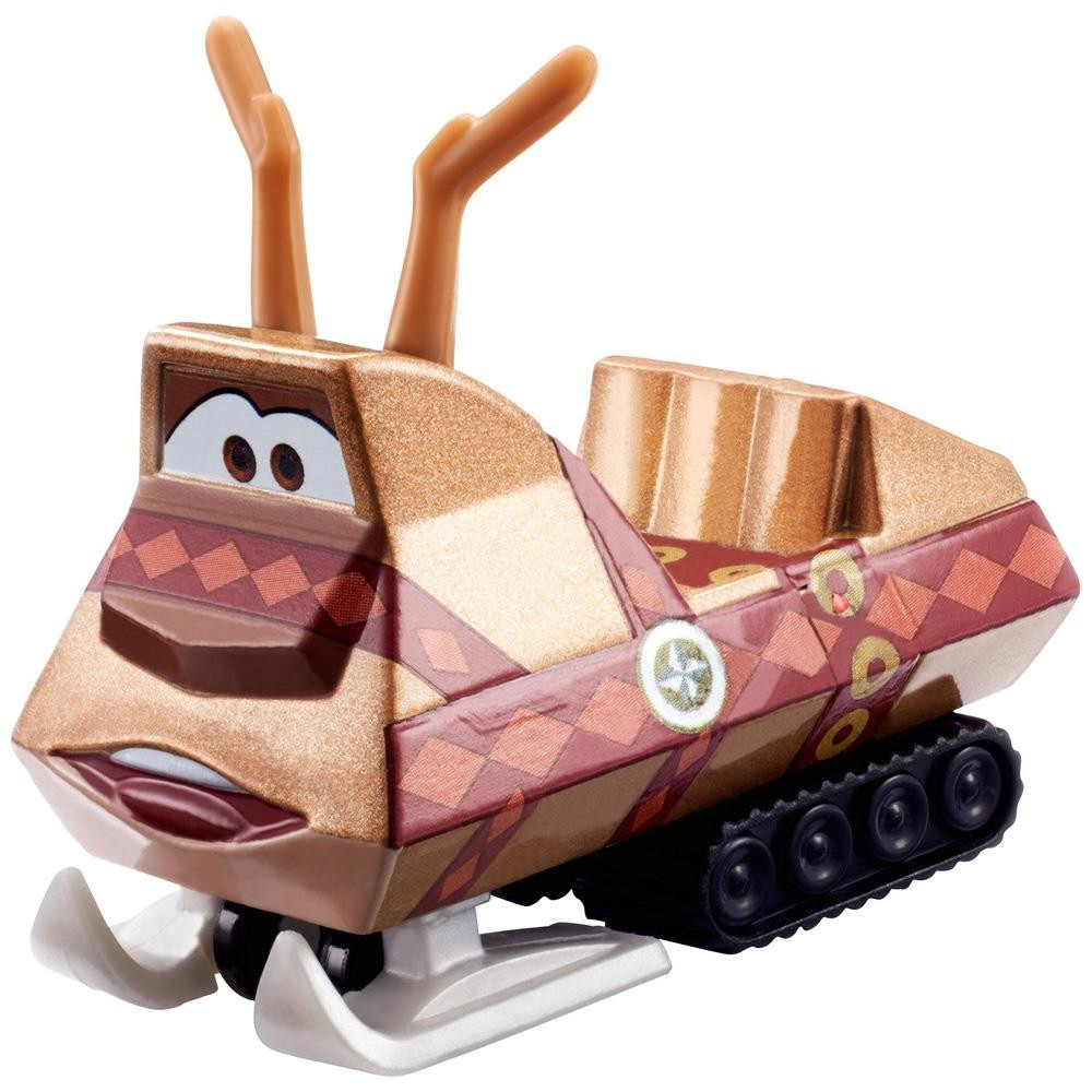 Disney Pixar Cars Wintertime Cruisers: SNOWMOBILE 1:55 Scale Die-Cast ...