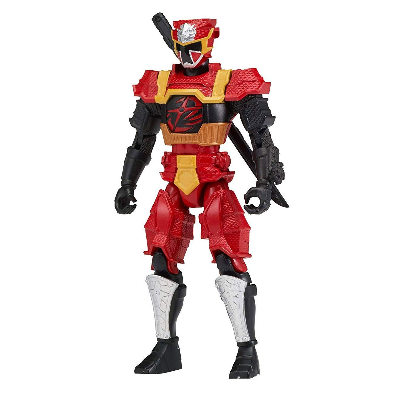 Power Rangers Super Ninja Steel 5" Lion Fire Armor RED RANGER Action ...