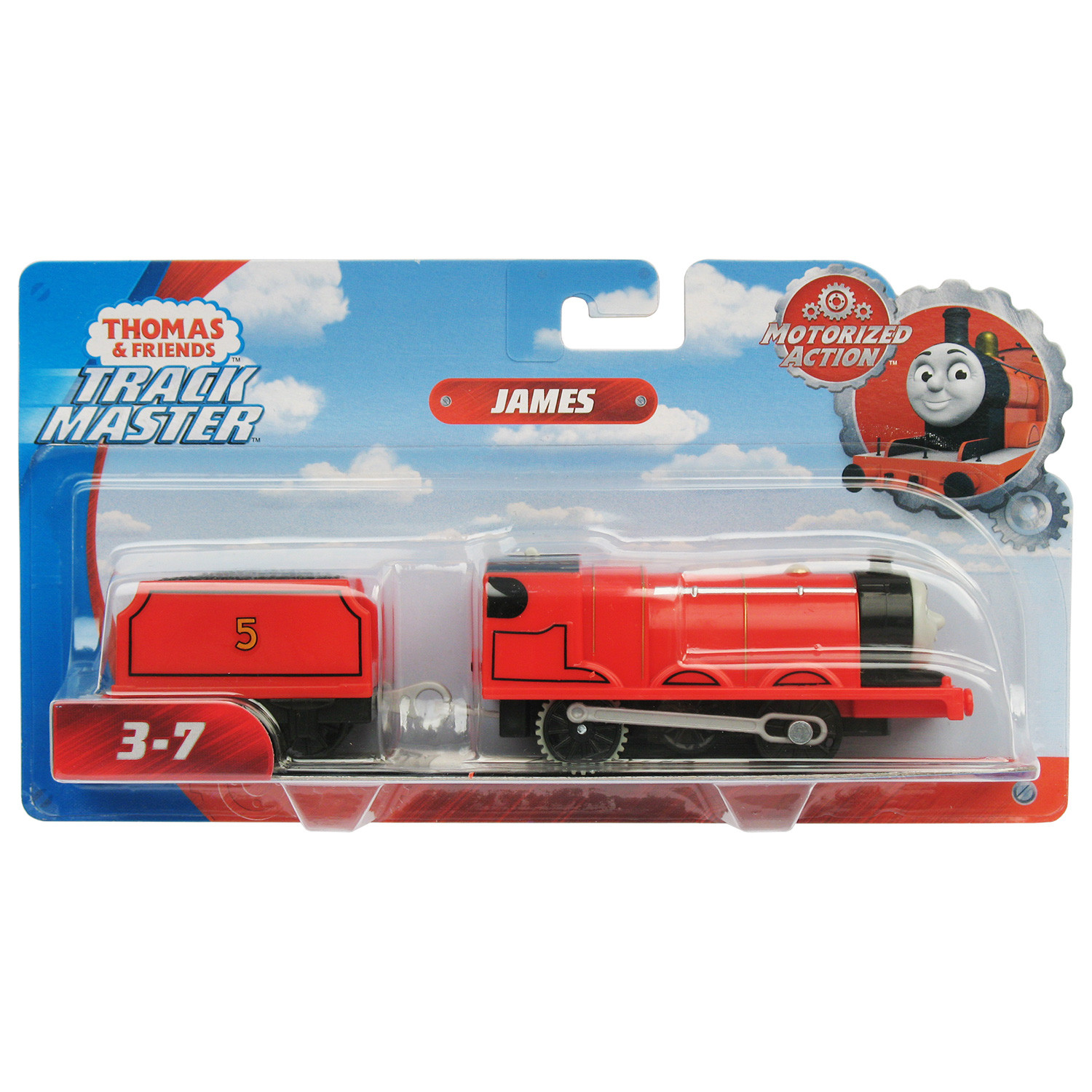 Thomas & Friends Trackmaster JAMES Motorised Engine - The Toy Barn