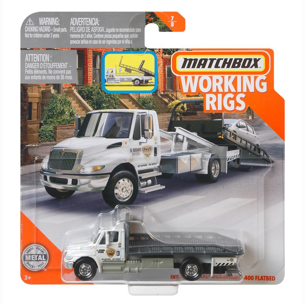Matchbox Real Working Rigs - International Durastar 4400 Flatbed - The ...