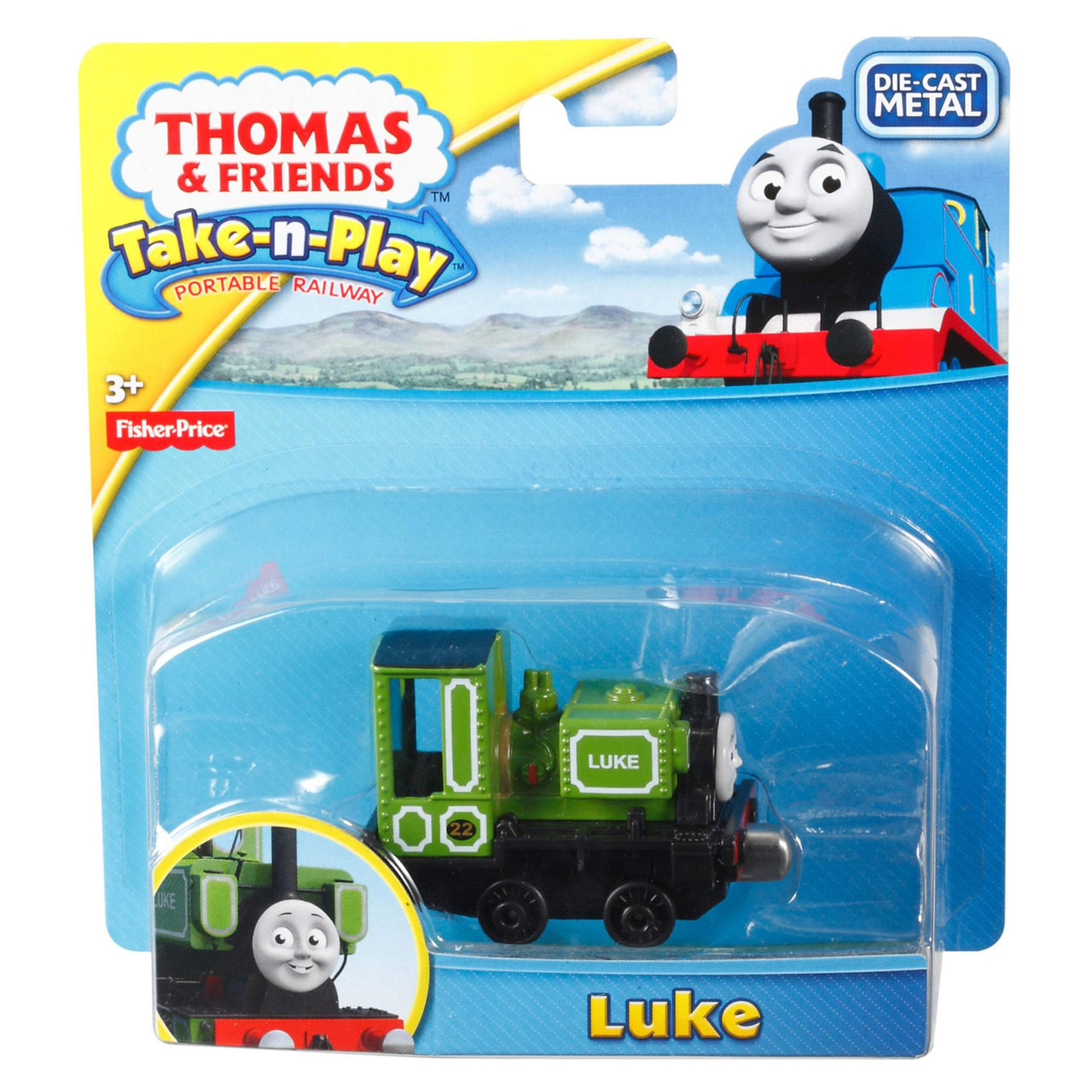 Thomas & Friends Take-n-Play LUKE Die-Cast Engine - The Toy Barn