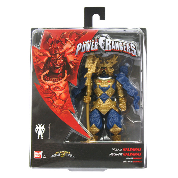 Power Rangers Super Ninja Steel 5" Villain GALVANAX Action Figure - The ...
