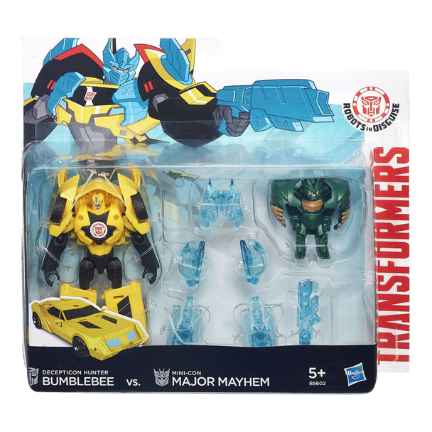 Transformers Robots in Disguise BUMBLEBEE vs. Mini-con MAJOR MAYHEM ...