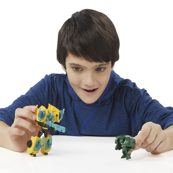 Transformers Robots in Disguise BUMBLEBEE vs. Mini-con MAJOR MAYHEM ...