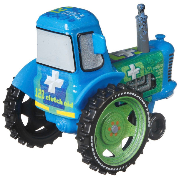 Disney Pixar Cars: CLUTCH AID RACING TRACTOR 1:55 Scale Diecast Vehicle ...