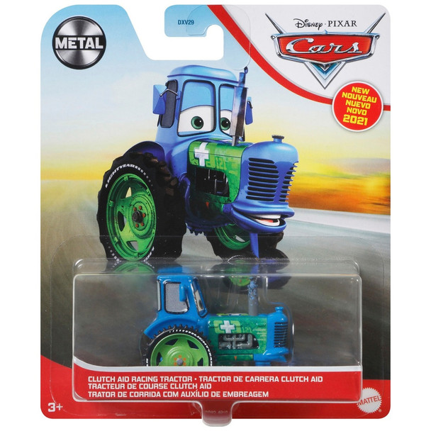 Disney Pixar Cars: CLUTCH AID RACING TRACTOR 1:55 Scale Diecast Vehicle ...