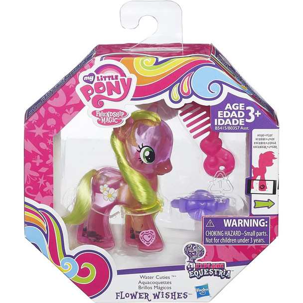 My Little Pony Water Cuties 8cm FLOWER WISHES Figure - The Toy Barn