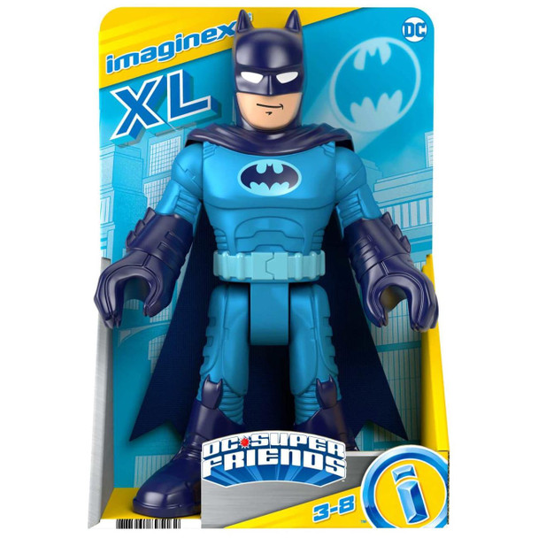 Imaginext DC Super Friends BATMAN XL 10-Inch Action Figure (Blue ...