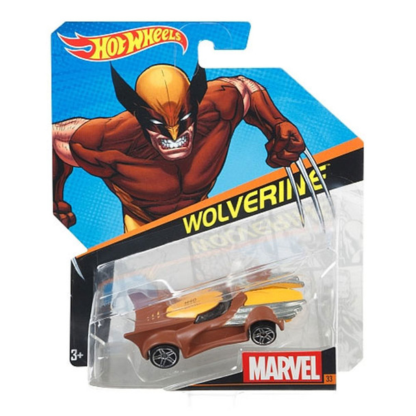 Hot Wheels Marvel WOLVERINE 1:64 Scale Die-Cast Character Car - The Toy ...