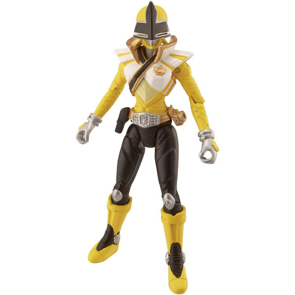 Power Rangers Super Samurai 10cm YELLOW RANGER (Super Mega Mode) Action ...