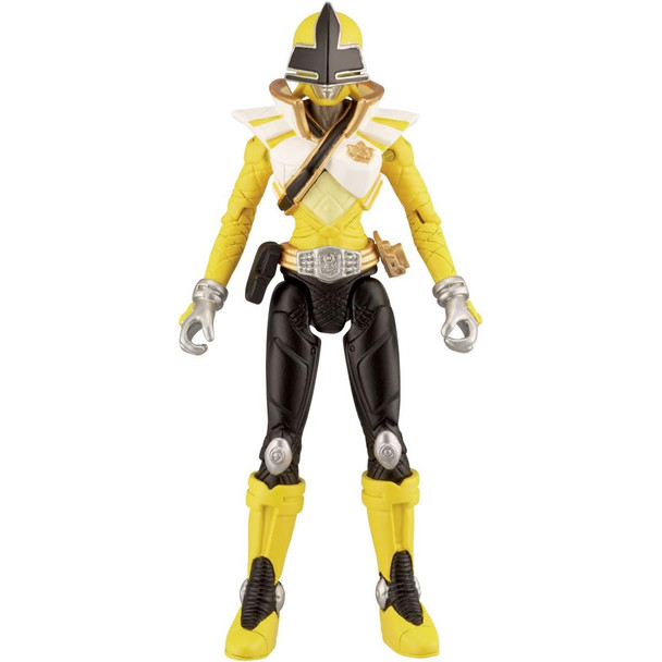Power Rangers Super Samurai 10cm YELLOW RANGER (Super Mega Mode) Action ...