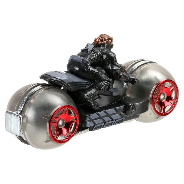 Hot Wheels Marvel Moto with Rider: WINTER SOLDIER Motorcycle - The Toy Barn