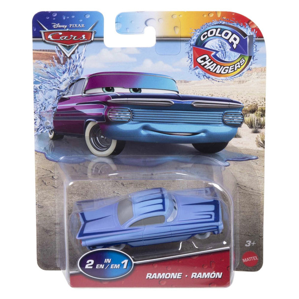 Disney Pixar Cars Colour Changers: RAMONE 1:55 Scale Vehicle - The Toy Barn