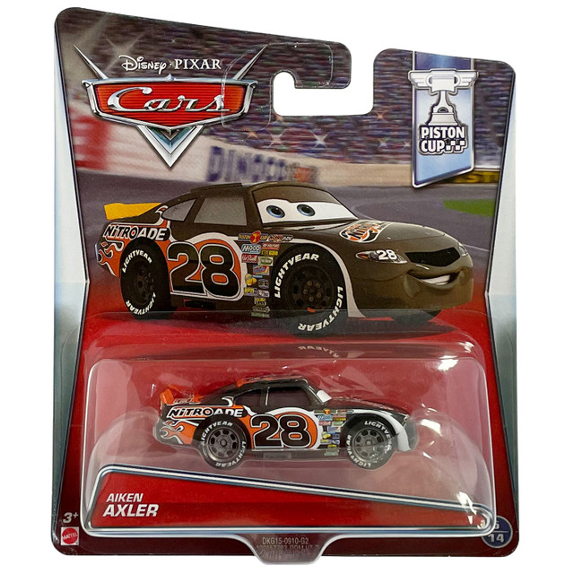 Disney Pixar Cars: AIKEN AXLER 1:55 Scale Die-Cast Vehicle - The Toy Barn