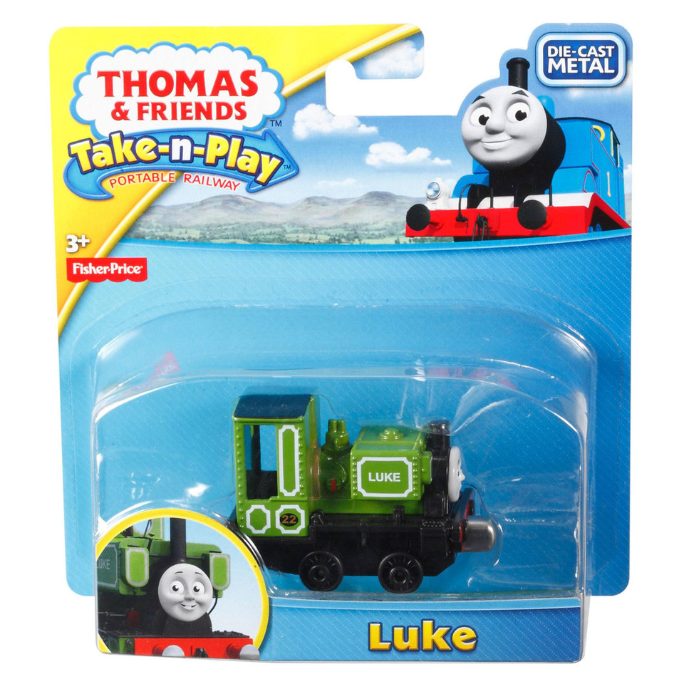 Thomas & Friends Take-n-Play LUKE Die-Cast Engine - The Toy Barn